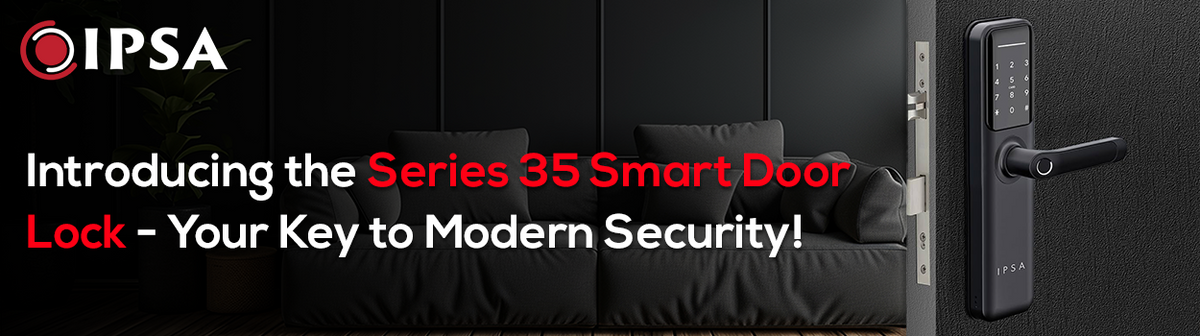 Introducing the Series 35 Smart Door Lock - Your Key to Modern Securit