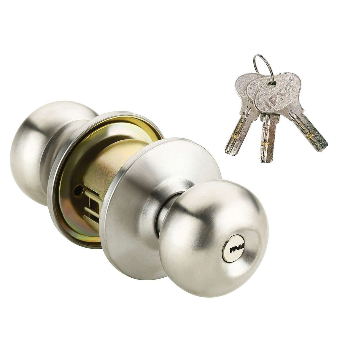 IPSA High Security SS202 Cylindrical Lock with Computer Key Backset 60